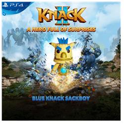 Knack 2 - Sackboy Blue Knack Limited Edition Keyring Preorder Bonus ...