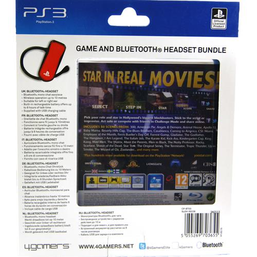 Yoostar 2 In The Movies game with FREE Bluetooth Headset Playstation 3 ...