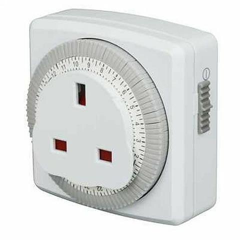 Timeguard TG24 24 Hour Compact Plug-In Segment Time Controller ...